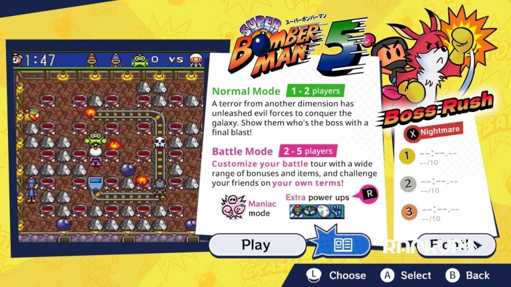 SUPER BOMBERMAN COLLECTION: EL CAOS CLÁSICO QUE SIGUE EXPLOTANDO – RANKUP